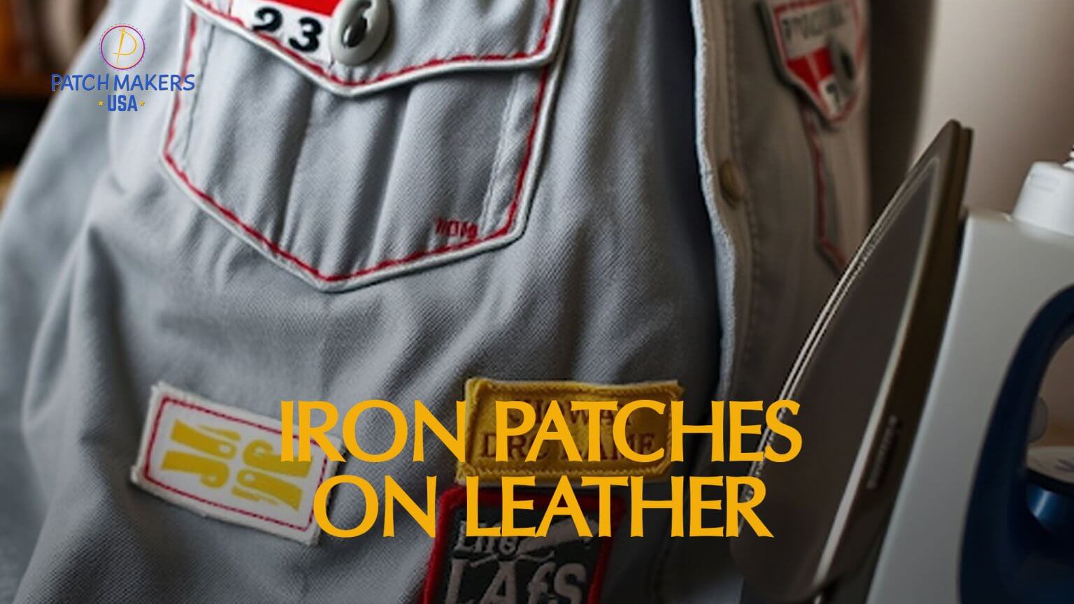 The Best Way to Iron Patches on Leather